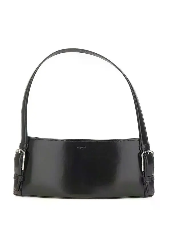 Coperni Ergonomic Leather Shoulder Bag - Black