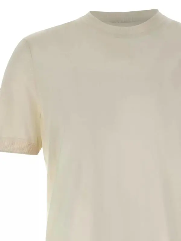 BOSS Crew-neck Silk T-shirt
