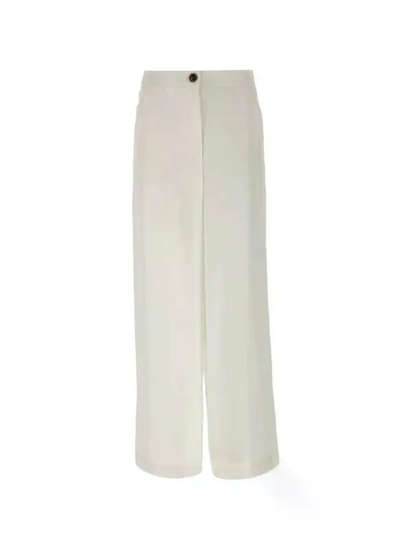 Marella Wide-leg Trousers - White