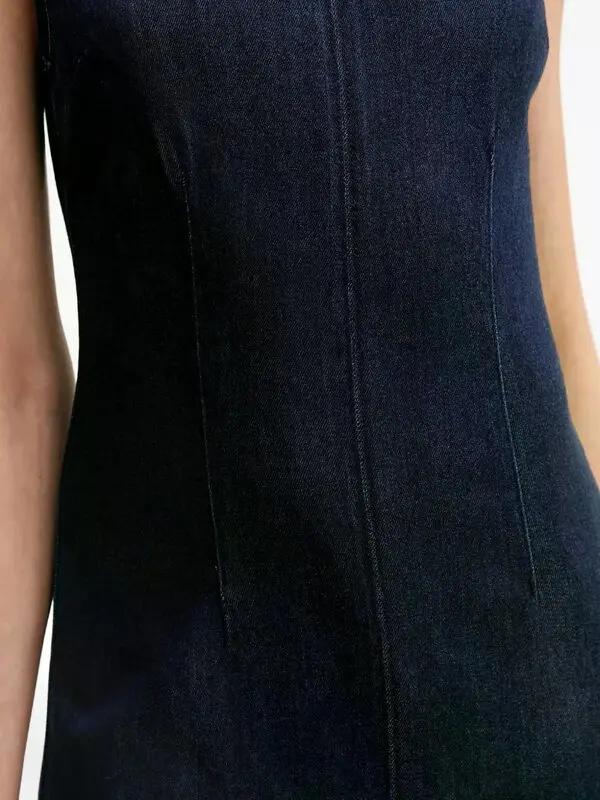 Guess Paneled Sleeveless Midi Dress