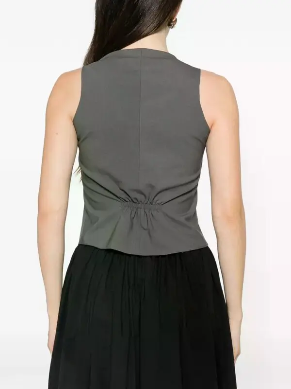 Tagliatore Buttoned Waistcoat - Grey