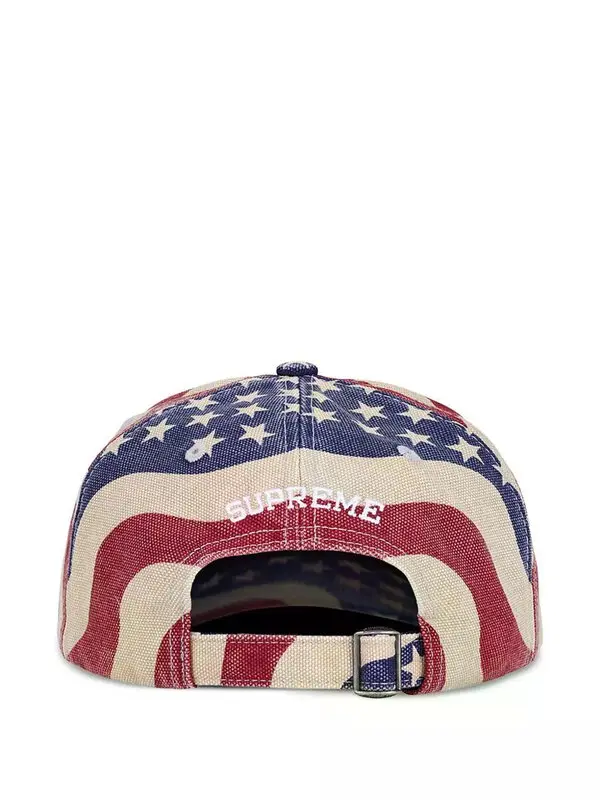Supreme Logo Detail Cap - Blue