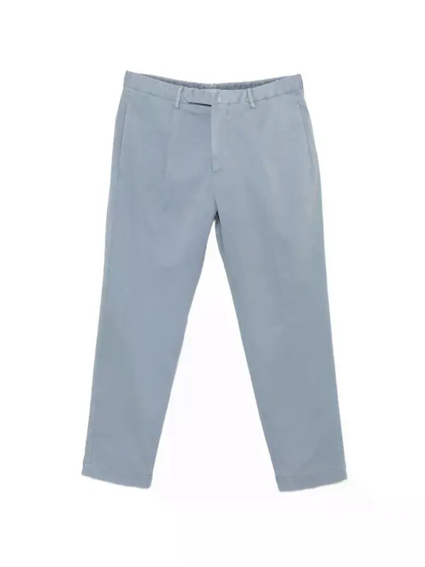 DELL'OGLIO Pleated Trousers - Blue