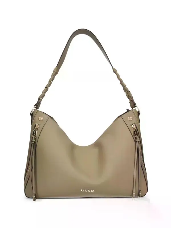 Liu Jo Braided-handle Shoulder Bag - Neutrals