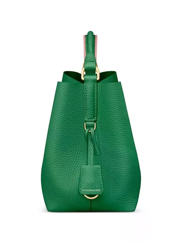 MAISON DE SABRE The Mini Bucket Bag - Green
