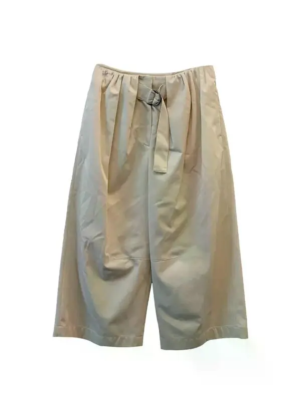 Loewe Belted Pleated Trousers - Neutrals