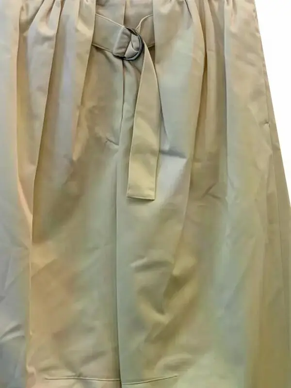 Loewe Belted Pleated Trousers - Neutrals