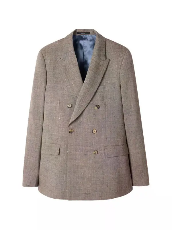 Paul Smith Double-breasted Blazer - Brown
