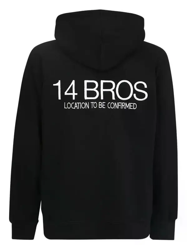 14BROS Logo-embroidered Hoodie