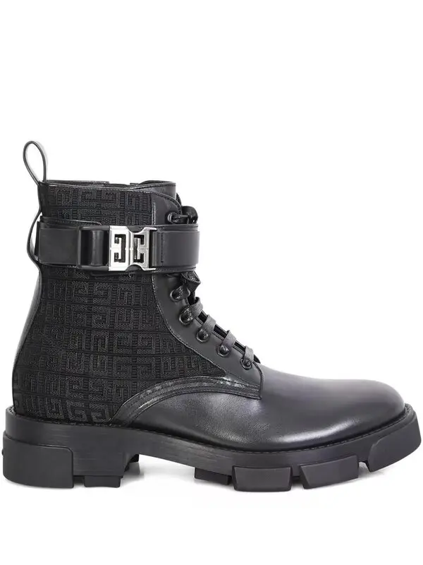 Givenchy 50mm 4g-patterned Boots - Black