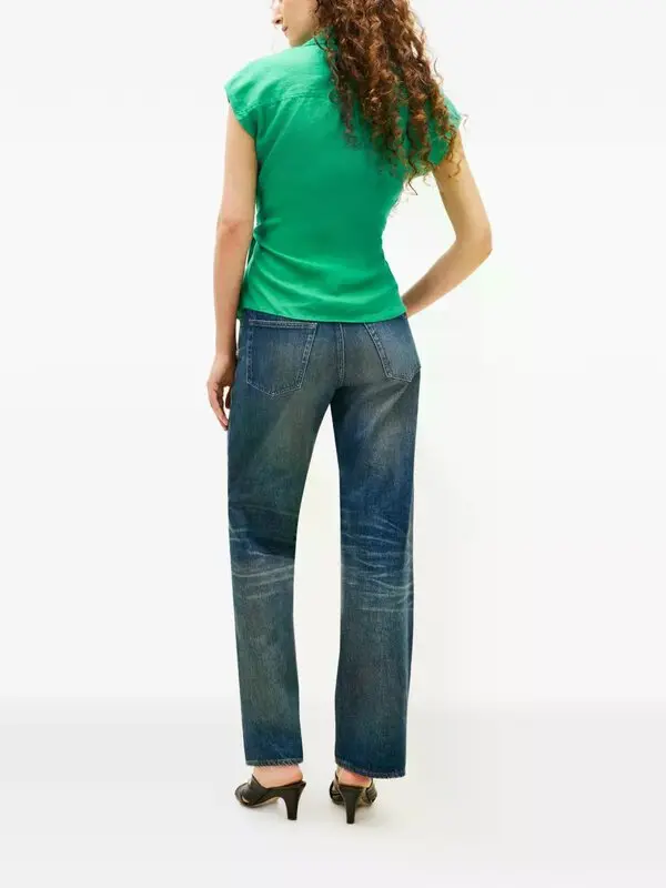 Tommy Hilfiger Wrap-design Blouse - Green