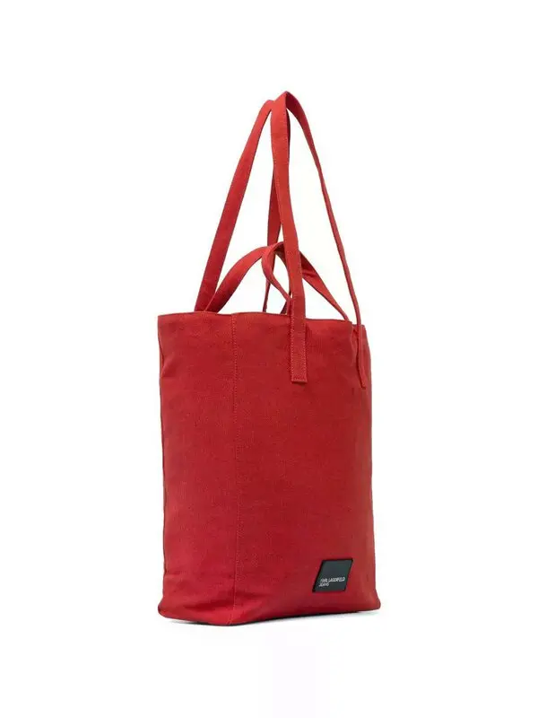 Karl Lagerfeld Logo-patch Tote Bag
