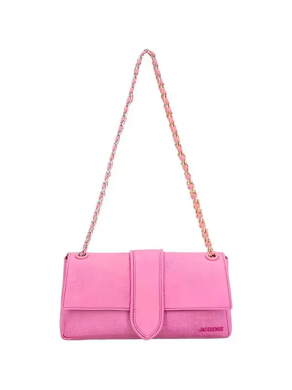 Jacquemus The Bambino Chaîne Shoulder-bag - Pink