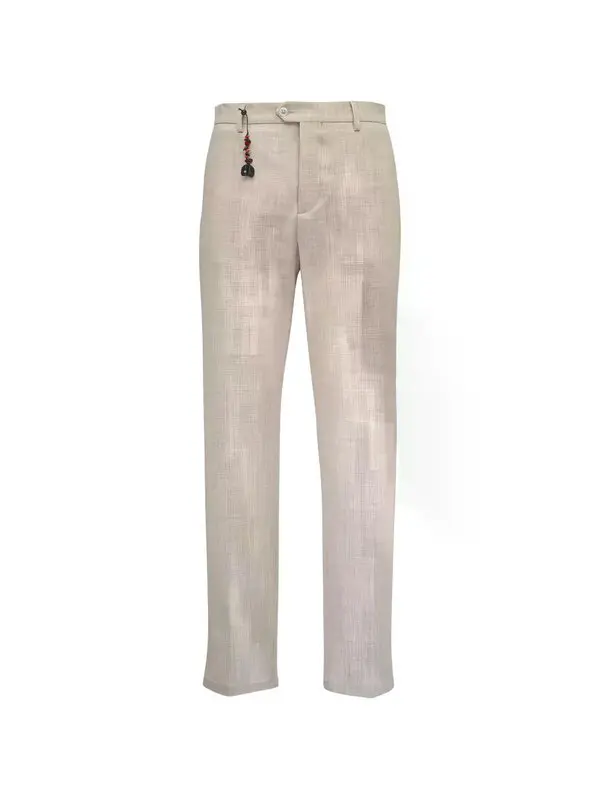 Marco Pescarolo Wool-crepe Trousers - Neutrals