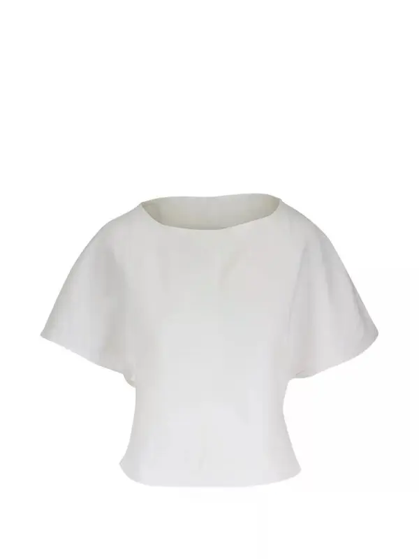 TWP Short-sleeve Top - White