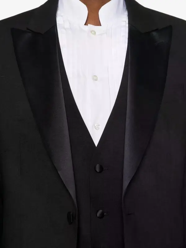 LARDINI Peak-lapel Three-piece Suit