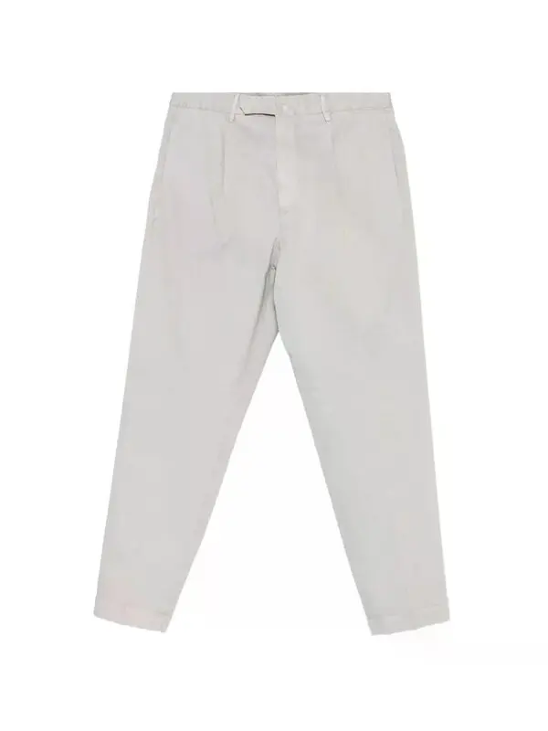 DELL'OGLIO Belt-loops Trousers - Grey