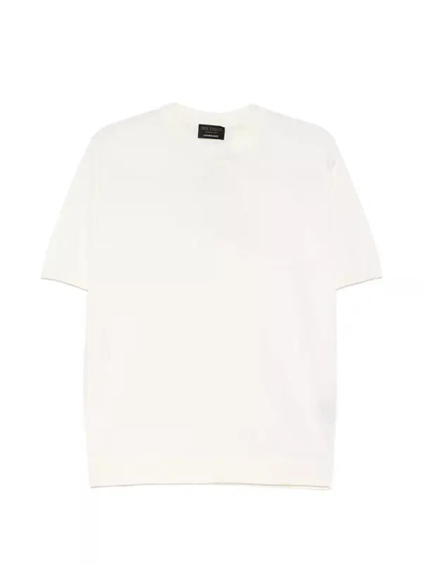 DELL'OGLIO Short-sleeve Knitted T-shirt