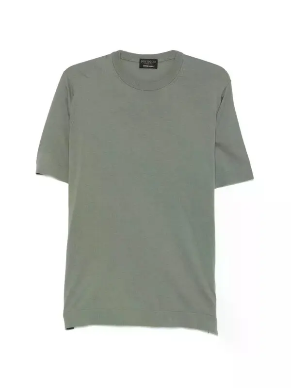 DELL'OGLIO Short-sleeves T-shirt - Green