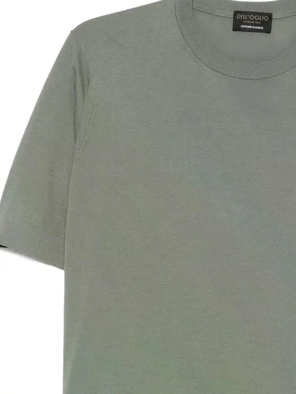 DELL'OGLIO Short-sleeves T-shirt - Green
