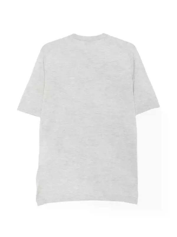 DELL'OGLIO Crew-neck T-shirt - Grey