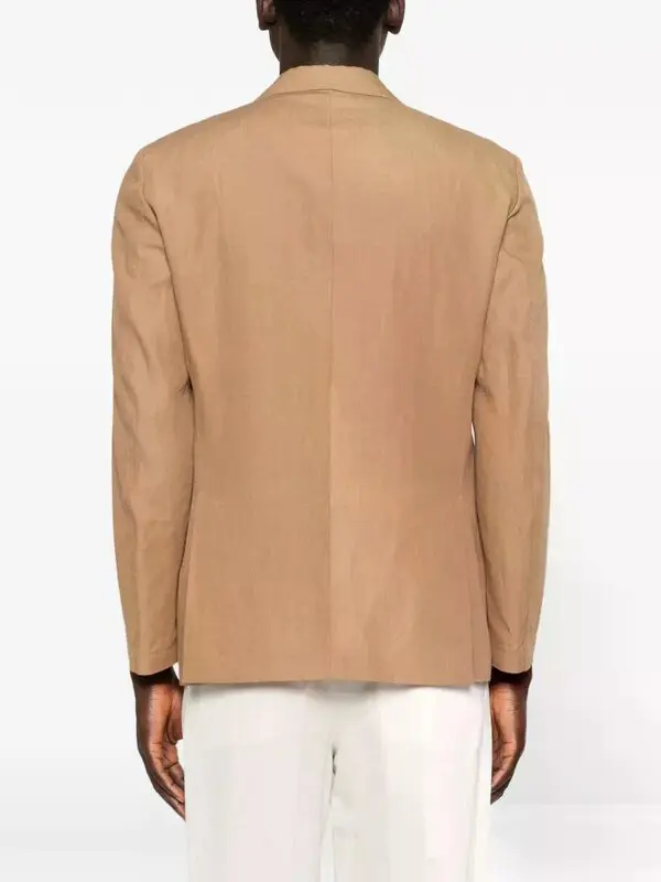LARDINI Buttoned Blazer - Neutrals