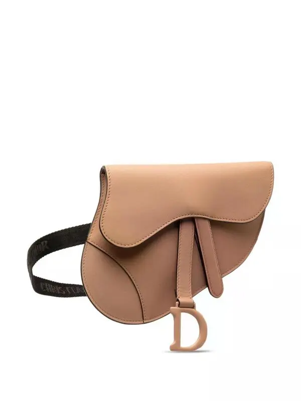 Dior 2019 Ultra Matte Saddle Belt Bag - Pink