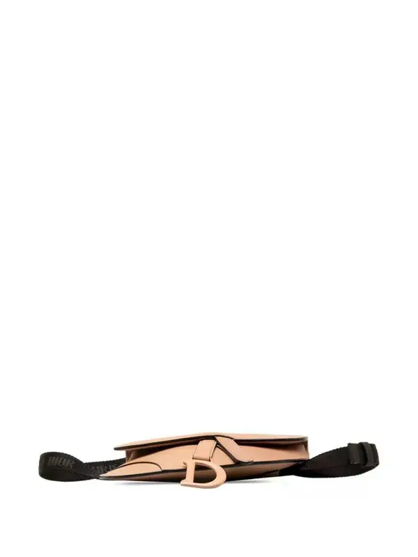 Dior 2019 Ultra Matte Saddle Belt Bag - Pink