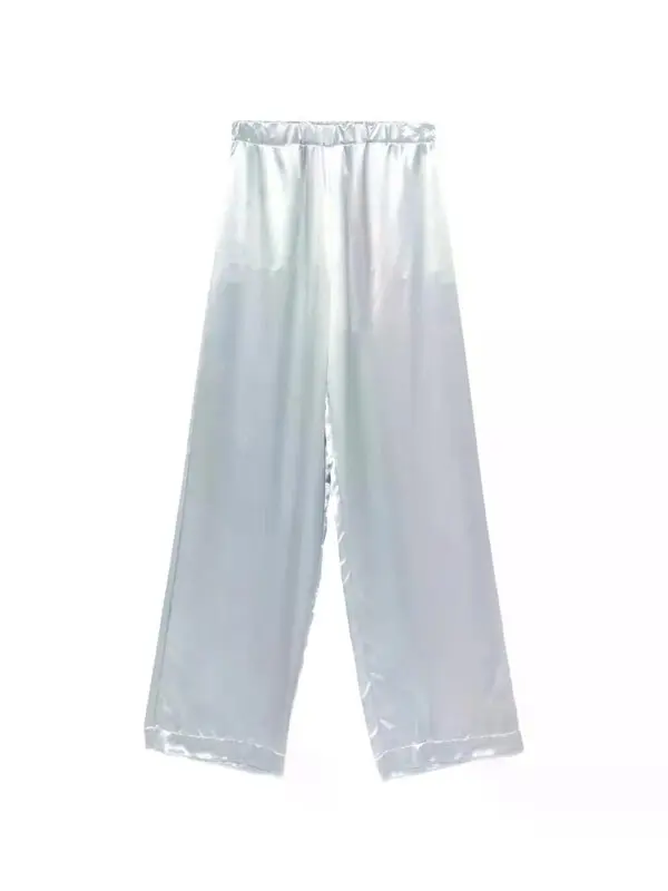 Fabiana Filippi Elasticated Palazzo Pants - Blue
