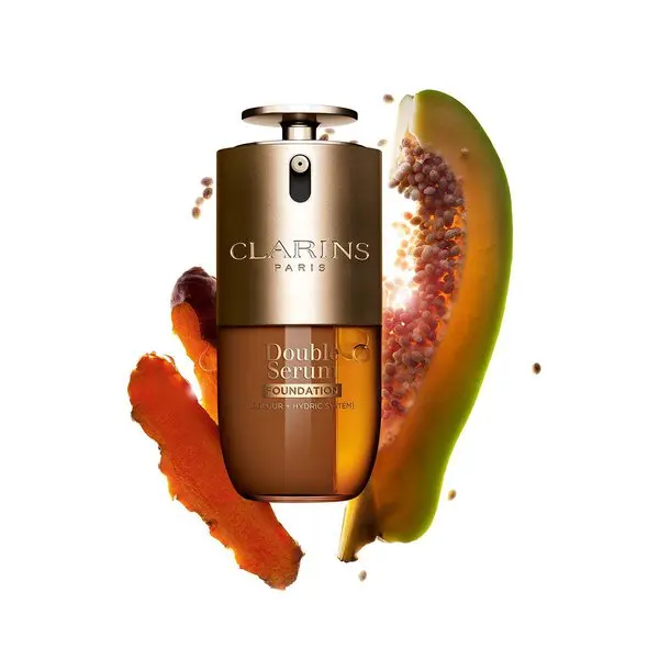 Clarins Double Serum® Foundation: Luminous Foundation With Skincare Benefits - D4c