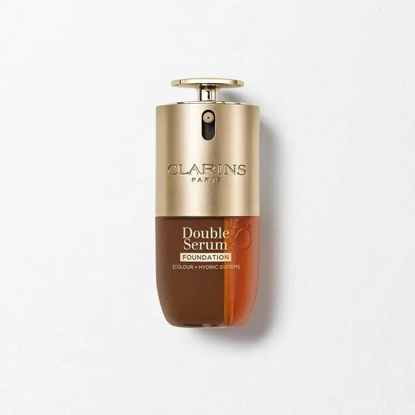 Clarins Double Serum Foundation: Luminous Foundation With Skincare Benefits - D6n