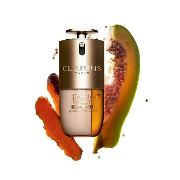Clarins Double Serum® Foundation: Luminous Foundation With Skincare Benefits - L1c
