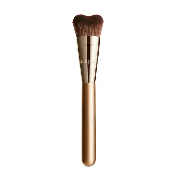 Clarins Gua Sha-inspired Foundation Brush - One-color