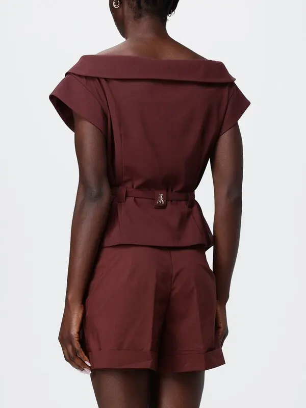 Patrizia Pepe Viscose Vest - Brown