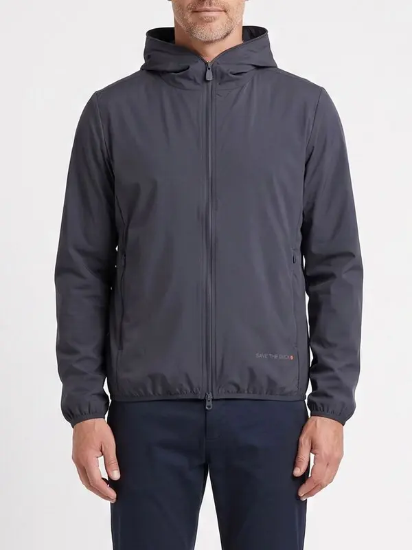 SAVE THE DUCK Hooded Jacket - Blue
