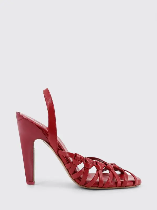 Chloé Heeled Sandal - Raspberry