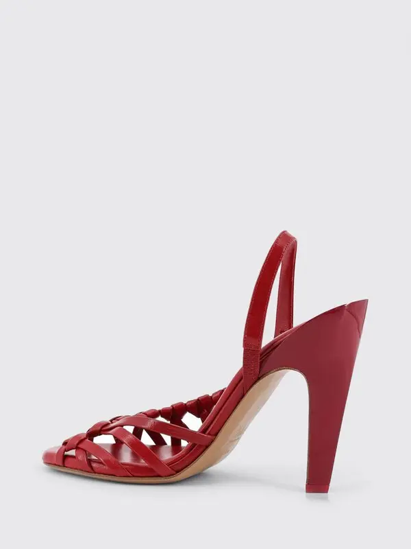 Chloé Heeled Sandals - Raspberry