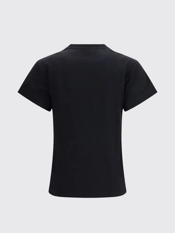 PARAJUMPERS Cotton T-shirt With Logo Detail - Black