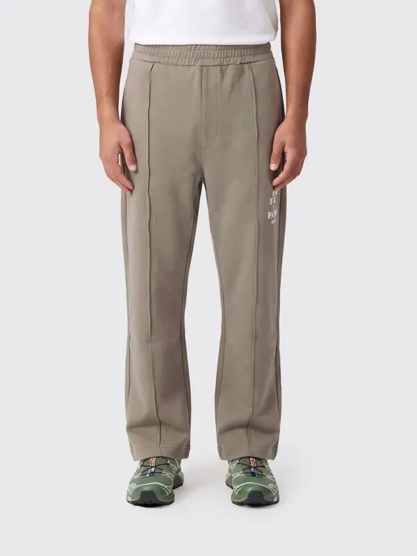 FAMILY FIRST Tailored Wide Leg Pants - Grey
