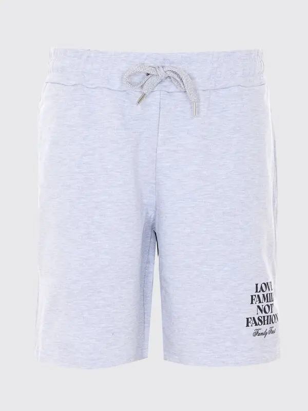 FAMILY FIRST Logo Detail Shorts - Grey