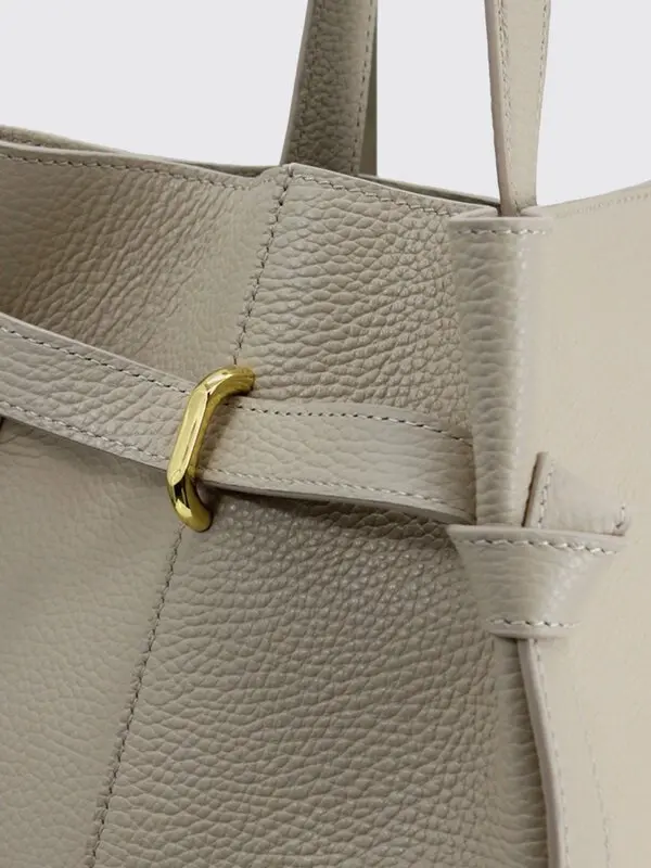 Yuzefi Gyoza Suede Shoulder Bag - Ivory