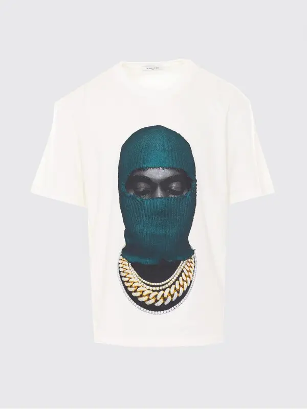 IH NOM UH NIT Printed Cotton T-shirt - White