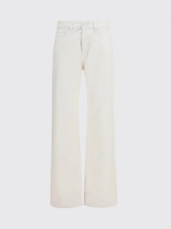 AMI Paris Cotton Denim Straight Jeans