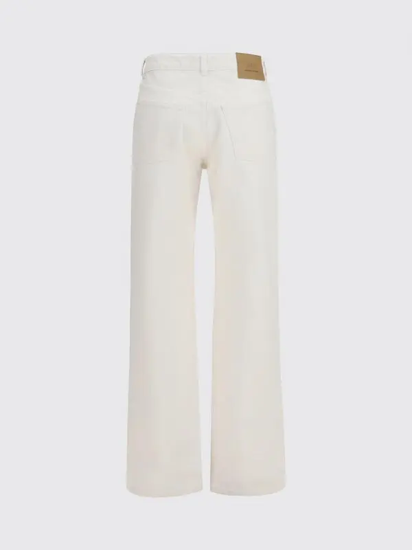 AMI Paris Cotton Denim Straight Jeans