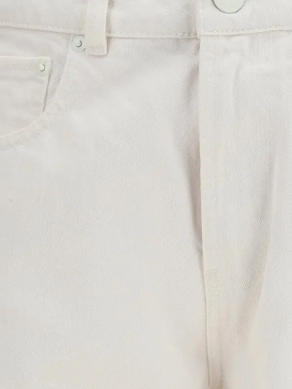 AMI Paris Cotton Denim Straight Jeans