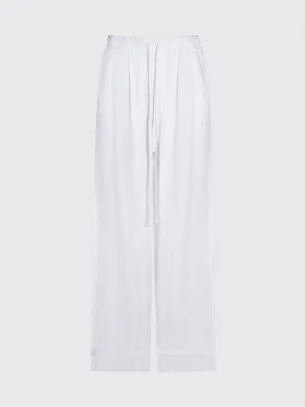 THOM KROM Linen Palazzo Trousers - Beige