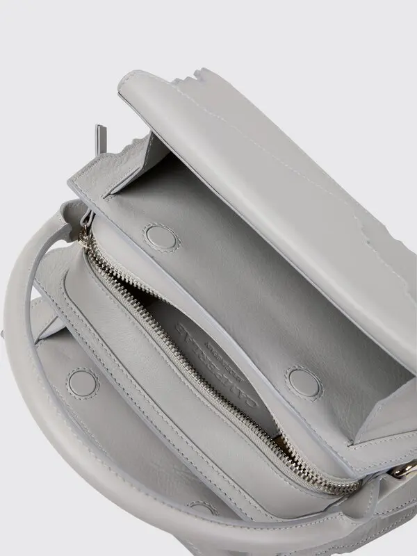 Camper Hanuri Leather Bag - Grey