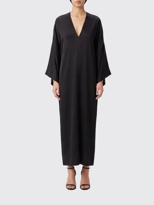 THOM KROM Viscose Caftan Dress - Black