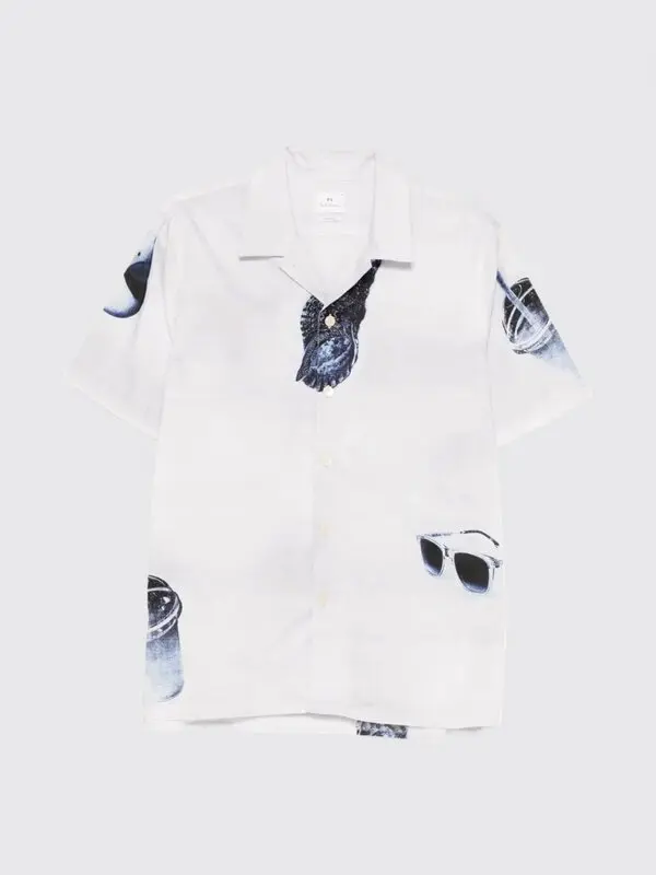 Paul Smith Printed Short Sleeve Shirt