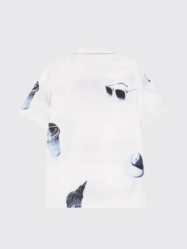 Paul Smith Printed Short Sleeve Shirt